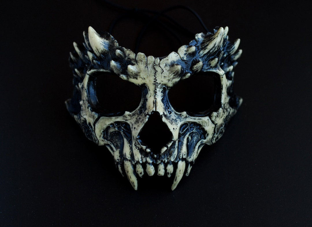 Lizardman, Draconid Skull Mask - Etsy