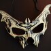 Vampire Bat Mask Ivory - Etsy