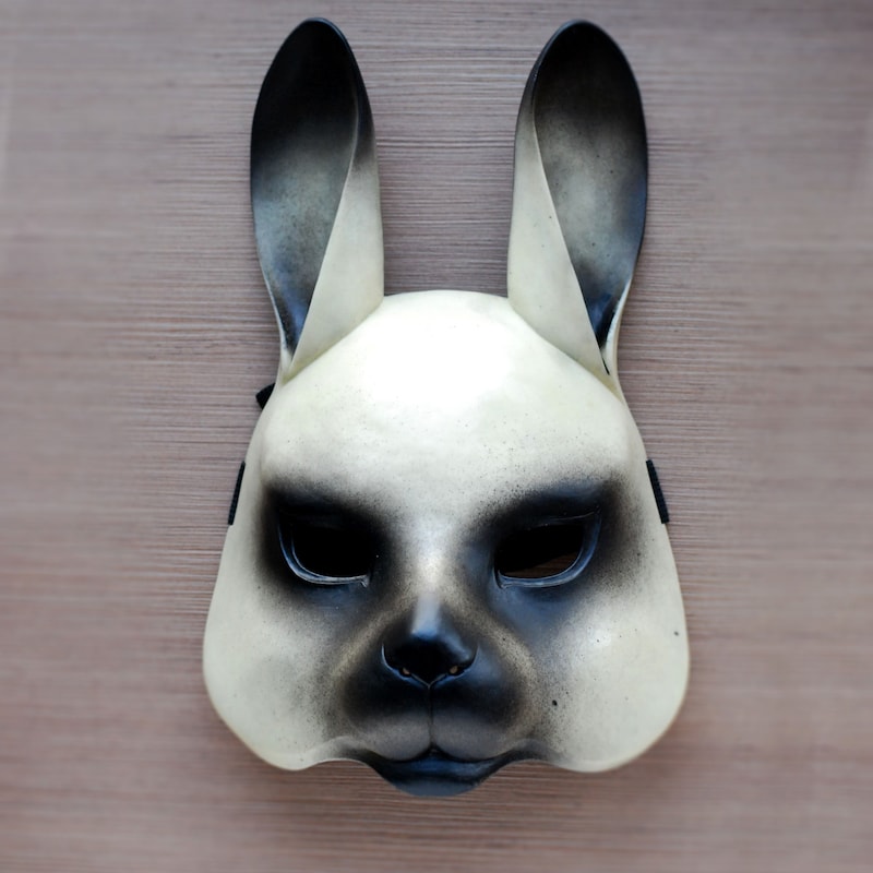 Creepy Rabbit Mask - Etsy