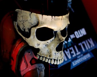 Skull Mask Classic 2 in Ivory Color - Etsy