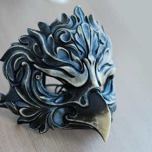 Bird Barokko Mask Ivory - Etsy
