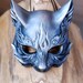 Fox Mask Silver - Etsy