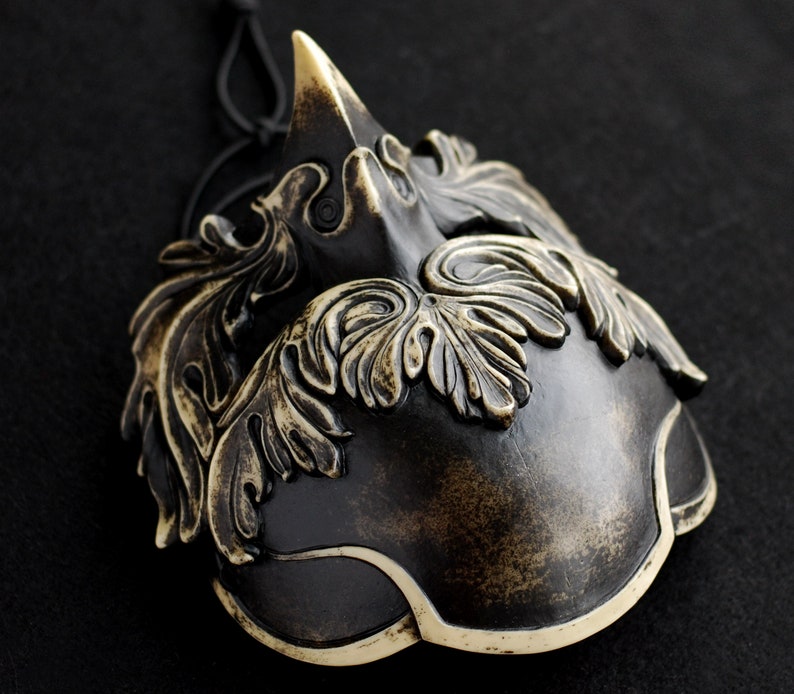 Bird Mask Dark Ivory - Etsy