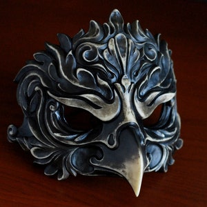 Bird Barokko Mask Ivory - Etsy