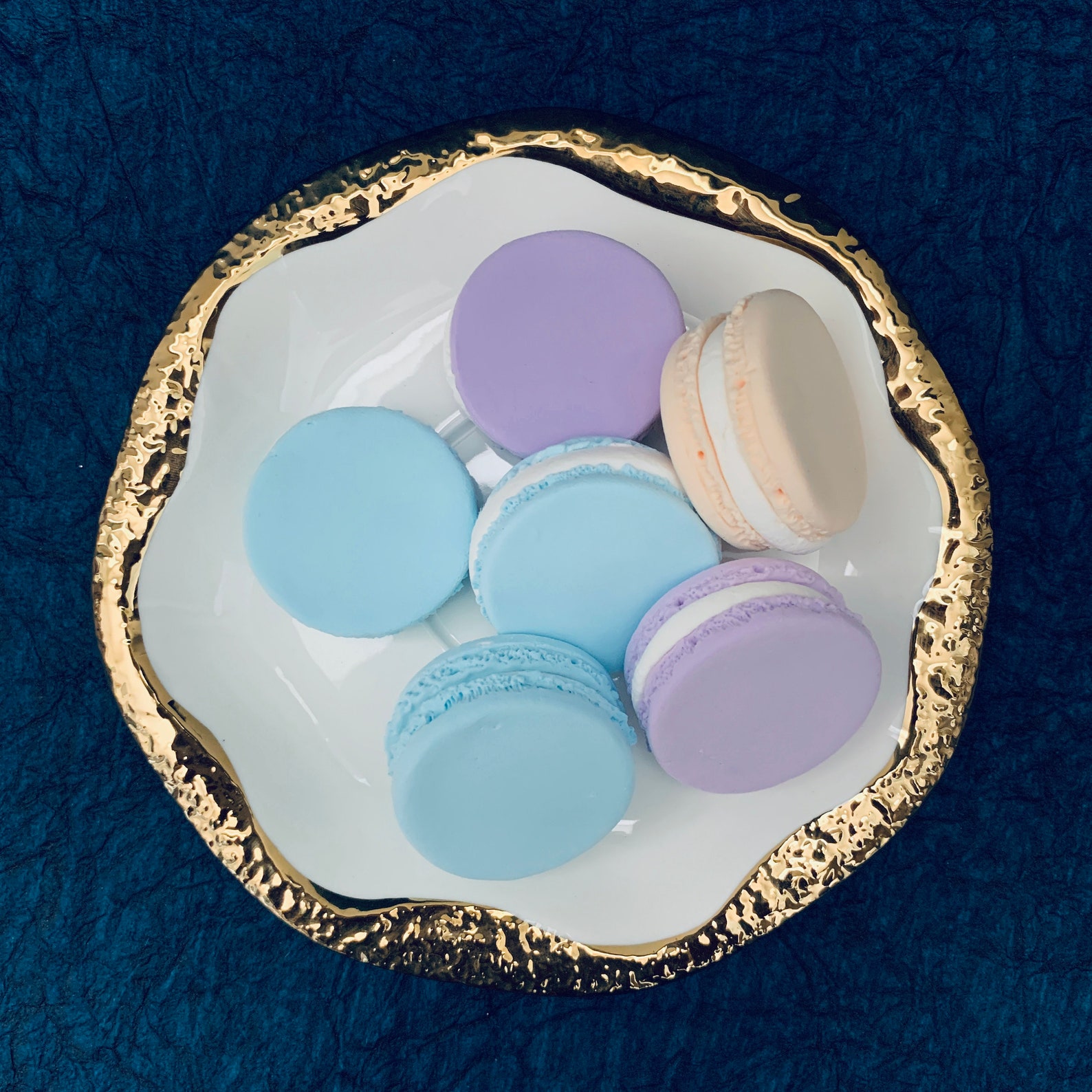 FAUX MACARON Set 3pc Fake Macarons Kitchen Decor Display1 - Etsy