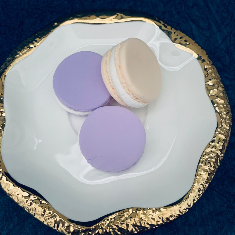 FAUX MACARON Set 3pc Fake Macarons Kitchen Decor Display1 - Etsy