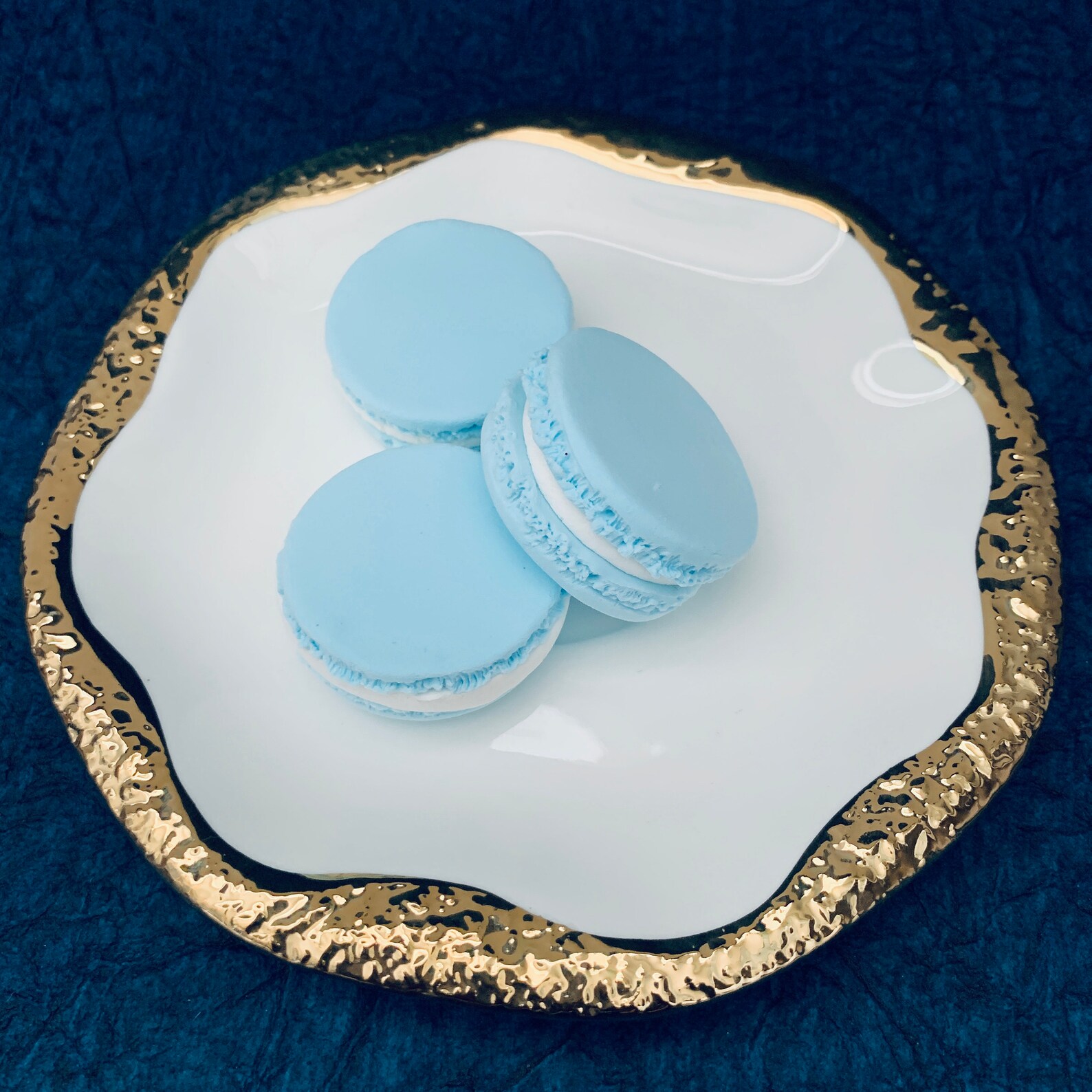 FAUX MACARON Set 3pc Fake Macarons Kitchen Decor Display1 - Etsy