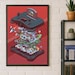 N64 Exploded Diagram: Retro Gaming Art Print - Etsy