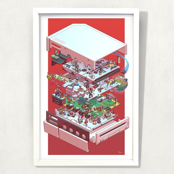 Nintendo Wii Posters - Etsy