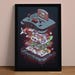 N64 Exploded Diagram: Retro Gaming Art Print - Etsy