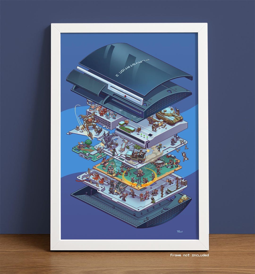PS3 Exploded - Etsy