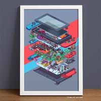 Battletoads NES Shadowbox | Retro Gaming Decor | 3D Wall Art | Classic ...