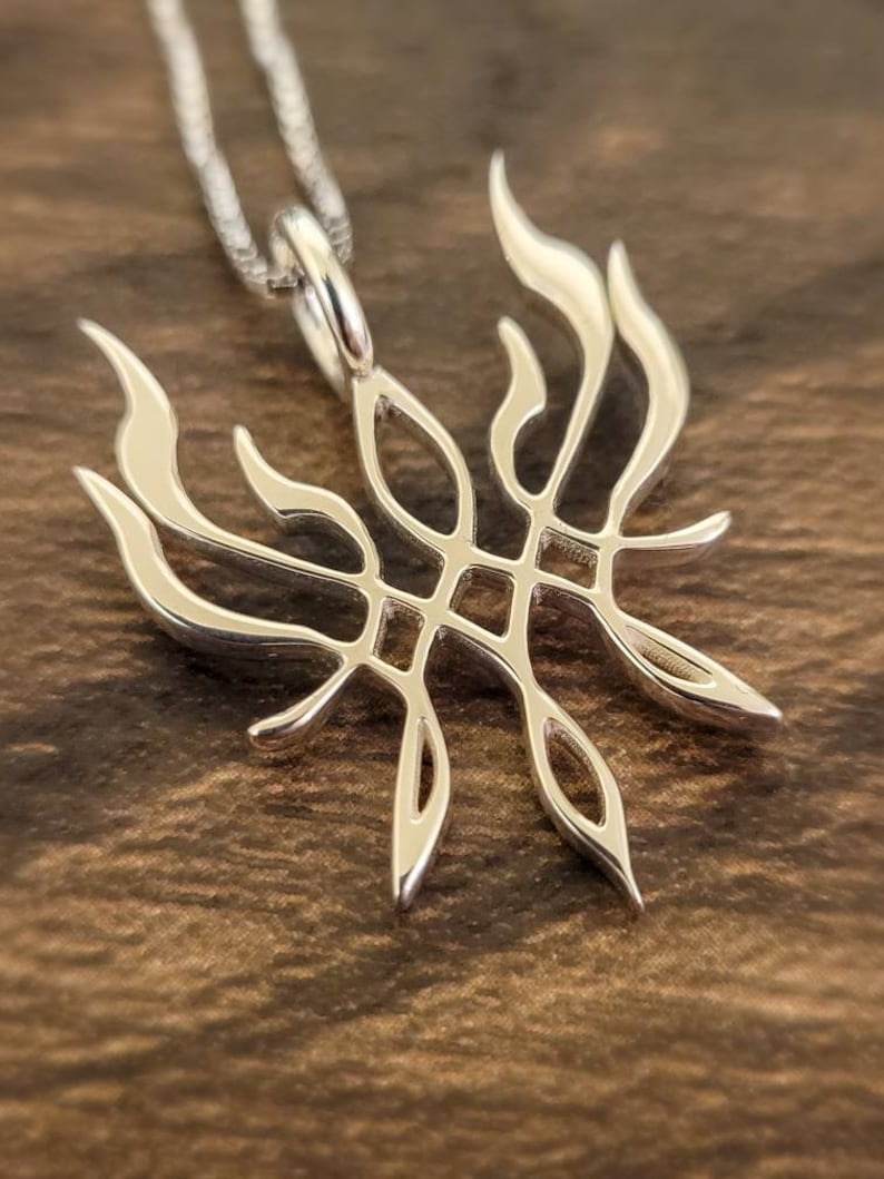 Fire Emblem: Three Houses Crest of Flames Pendant - Etsy Canada