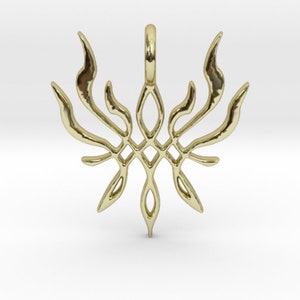 Fire Emblem: Three Houses Crest of Flames Pendant - Etsy Canada