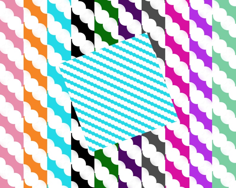 Patterns Collection 13 Scrapbook Paper. 12x12 Digital Paper - Etsy