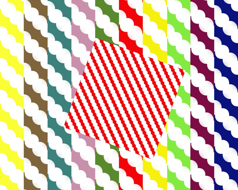 Patterns Collection 13 Scrapbook Paper. 12x12 Digital Paper - Etsy