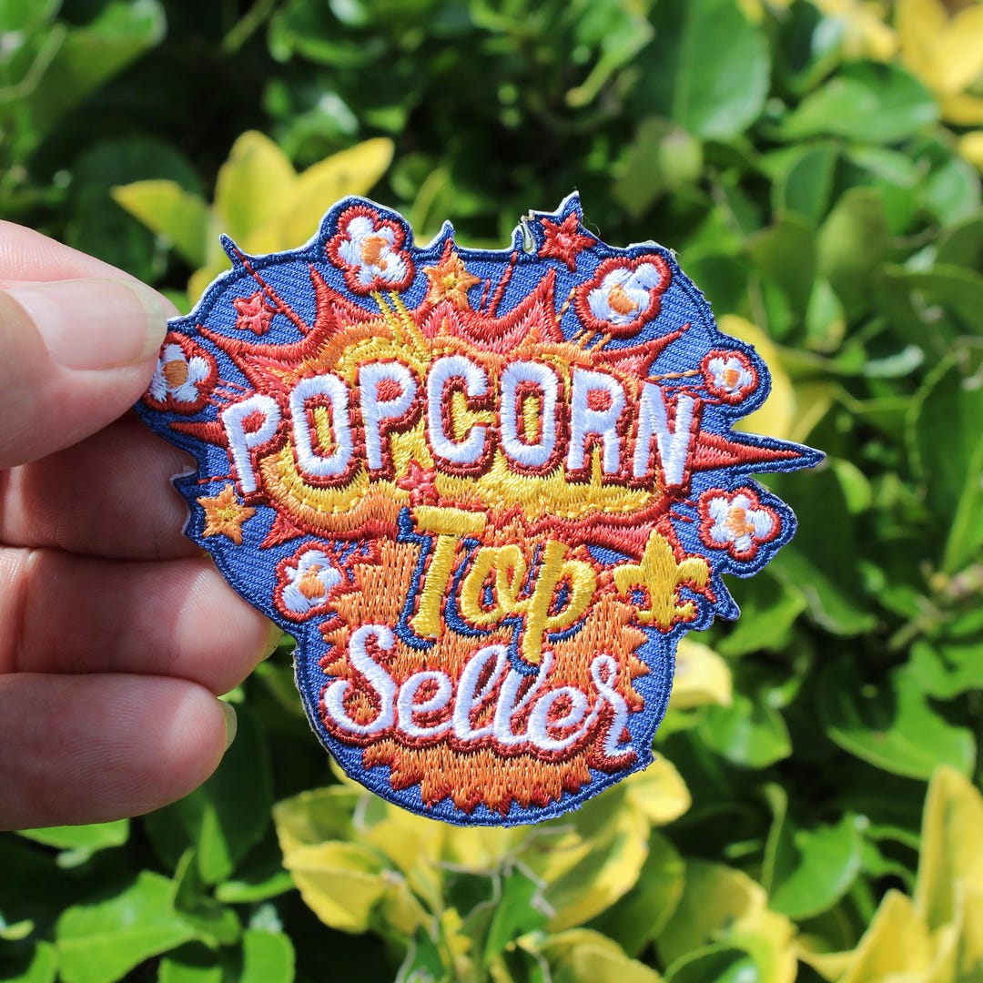 Popcorn Top Sellers Officially Licensed BSA Boy Scouts Embroidered ...