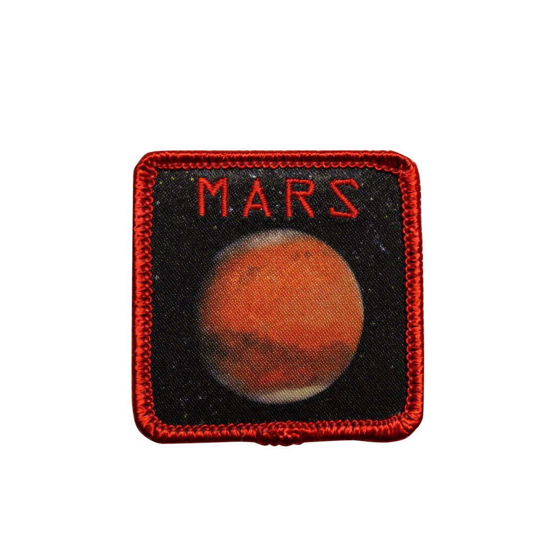 Mars Printed Iron on Patch Planet Solar System Astrology Outer Space - Etsy