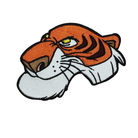 Disney Jungle Book Tiger Shere Khan Villain Embroidered Iron | Etsy