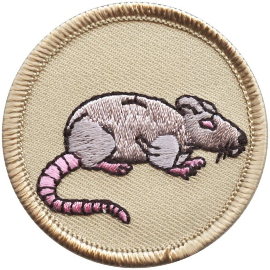 OFFICIAL Rat Patrol Embroidered Sew on Patch Boys Scouts of America BSA ...
