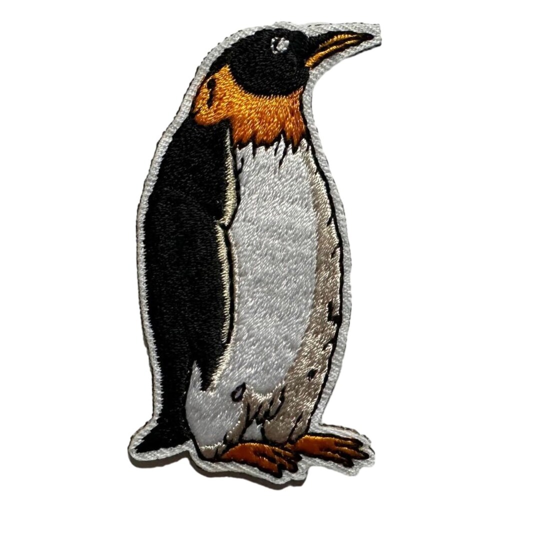 Penguin Embroidered Iron on Patch 91-G - Etsy