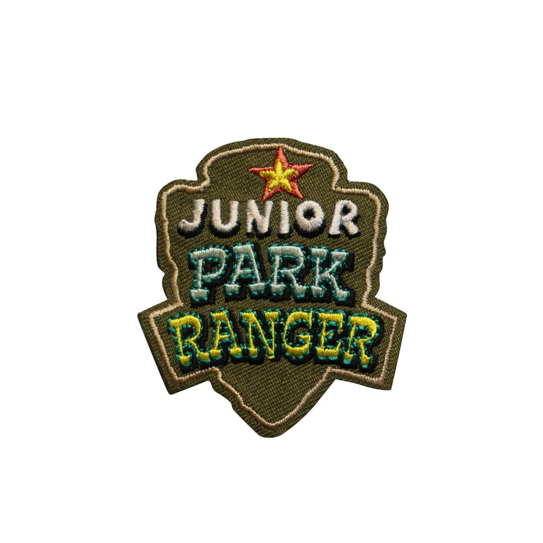 Junior Park Ranger Embroidered Iron on Patch - Etsy