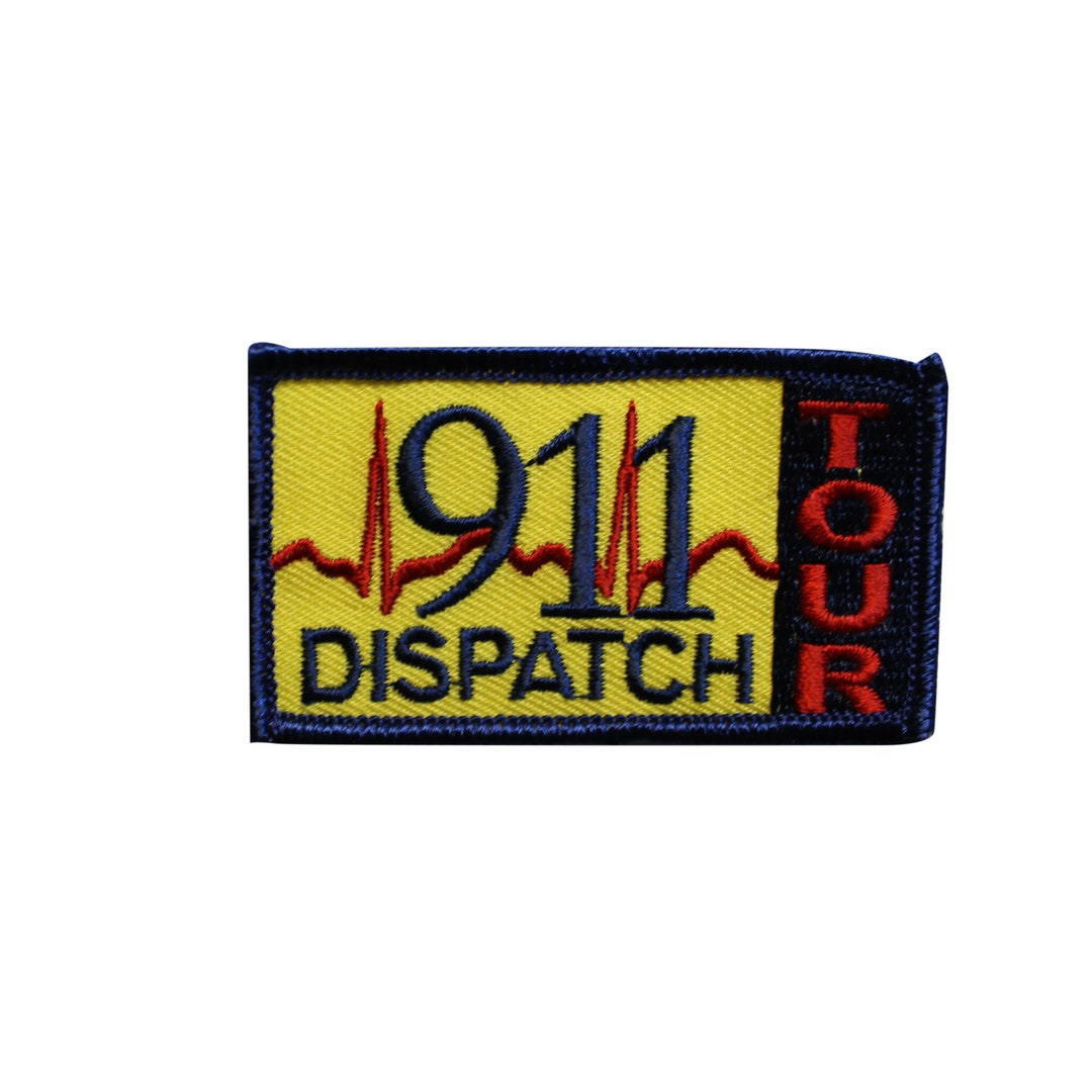 911 Dispatch Tour Embroidered Iron on Patch Office First Responders - Etsy