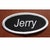 Jerry Name Tag Iron on Patch 3 INCH for Uniform Work Shirt Mechanic - Etsy