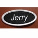 Jerry Name Tag Iron on Patch 3 INCH for Uniform Work Shirt Mechanic - Etsy