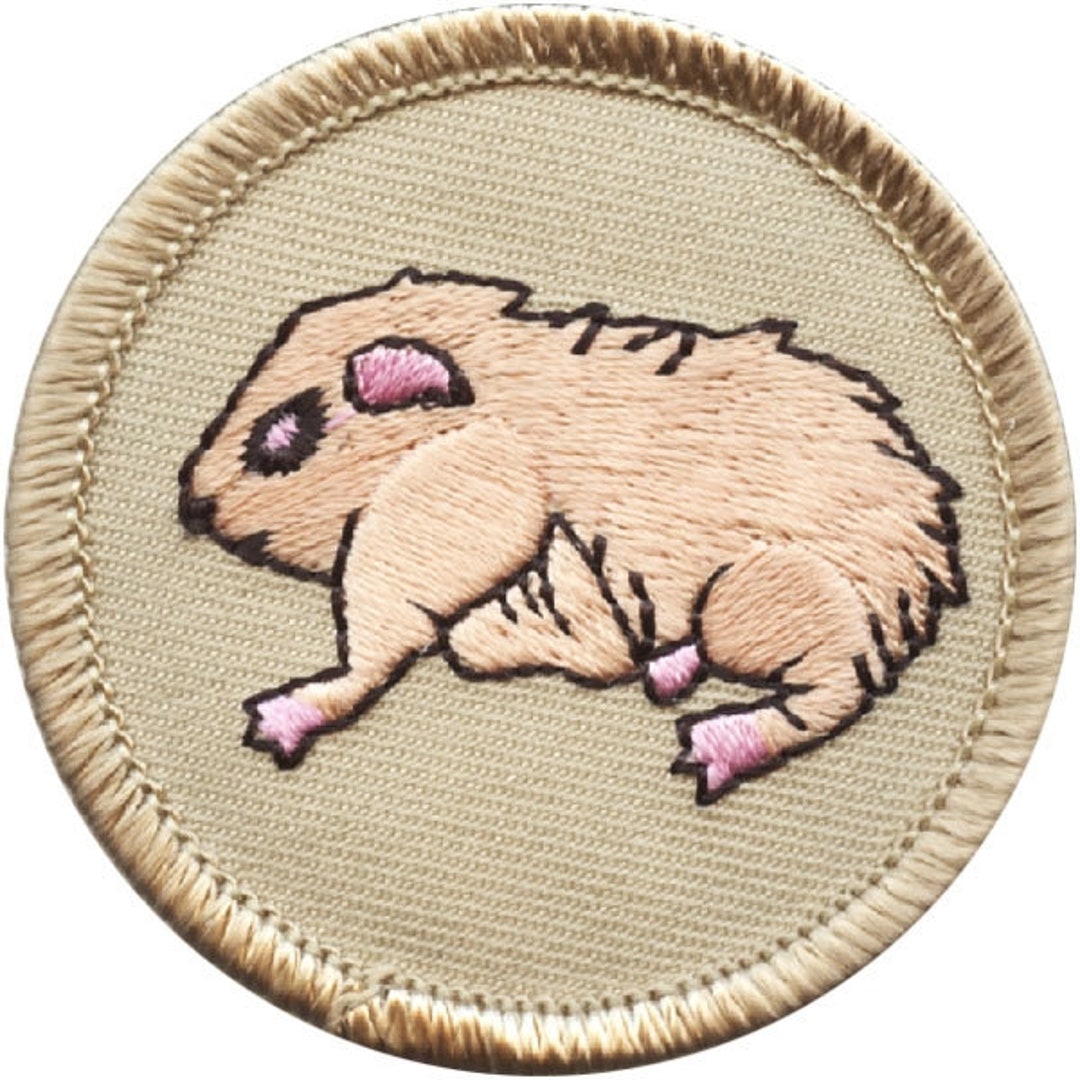 OFFICIAL Hamster Patrol Embroidered Sew on Patch Boys Scouts of America ...