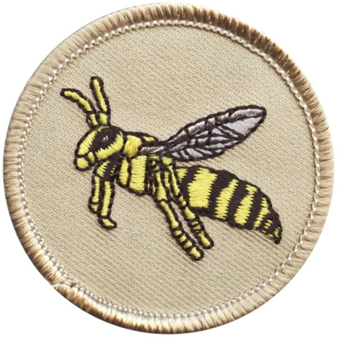 OFFICIAL Yellow Jacket Bee Patrol Embroidered Sew on Patch Boys Scouts ...
