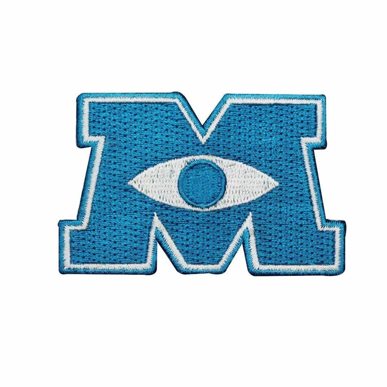 Disney Monsters Inc University Logo Embroidered Iron on Patch | Etsy