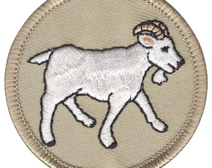 OFFICIAL Goat Patrol Embroidered Sew on Patch Boys Scouts of America ...
