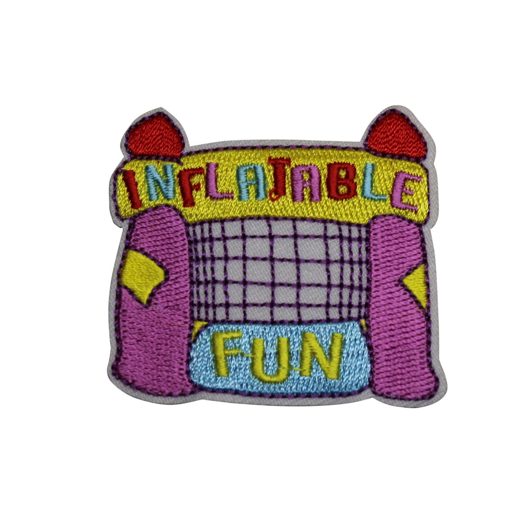 Inflatable Fun Embroidered Iron on Patch Boys Girls Fun - Etsy