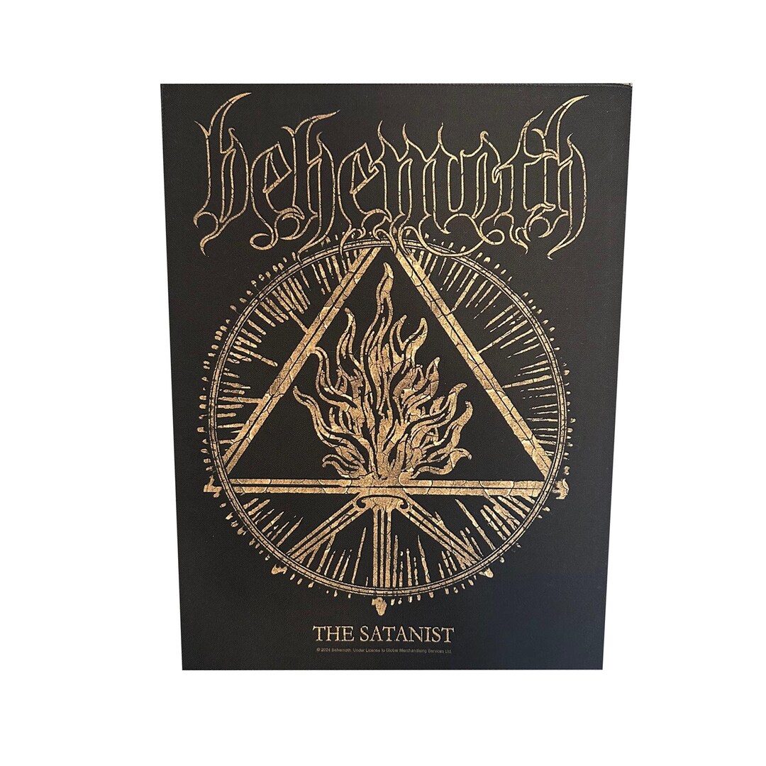 Large Behemoth the Satanist Sew on Battle Jacket Back Patch Officially Licensed - Etsy
