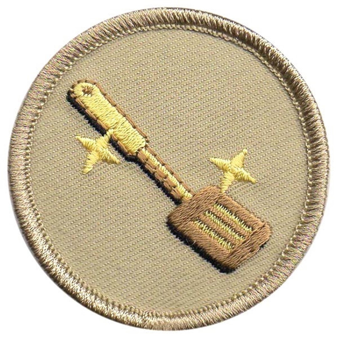OFFICIAL Golden Spatula Patrol Embroidered Sew on Patch Boys Scouts of ...