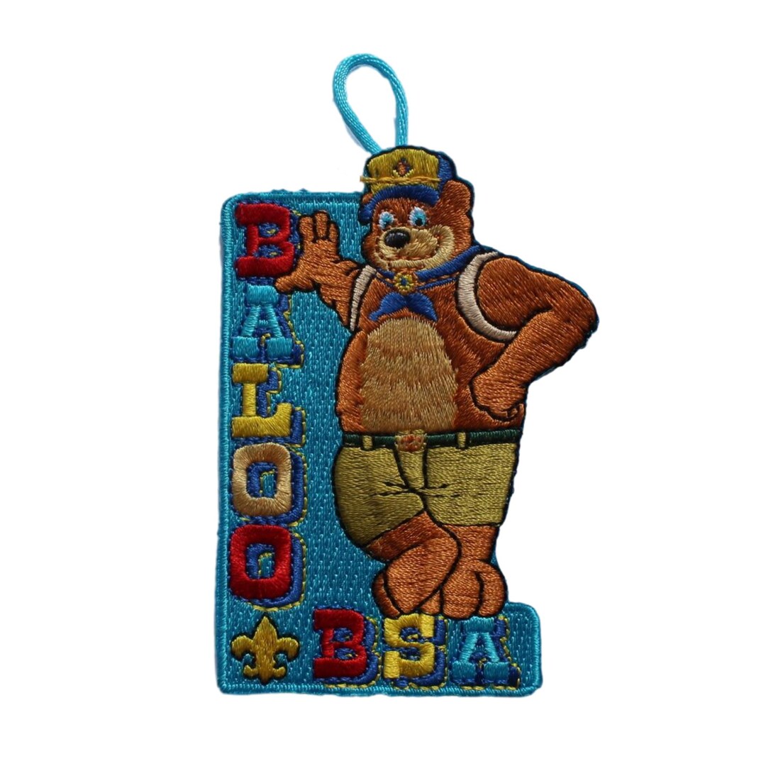 Baloo Officially Licensed BSA Boy Scouts Embroidered Patch - Etsy