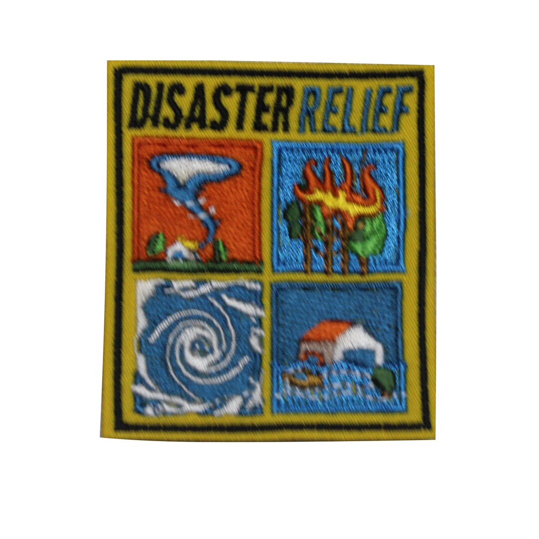 Disaster Relief Embroidered Iron on Patch Toronto Hurricane - Etsy