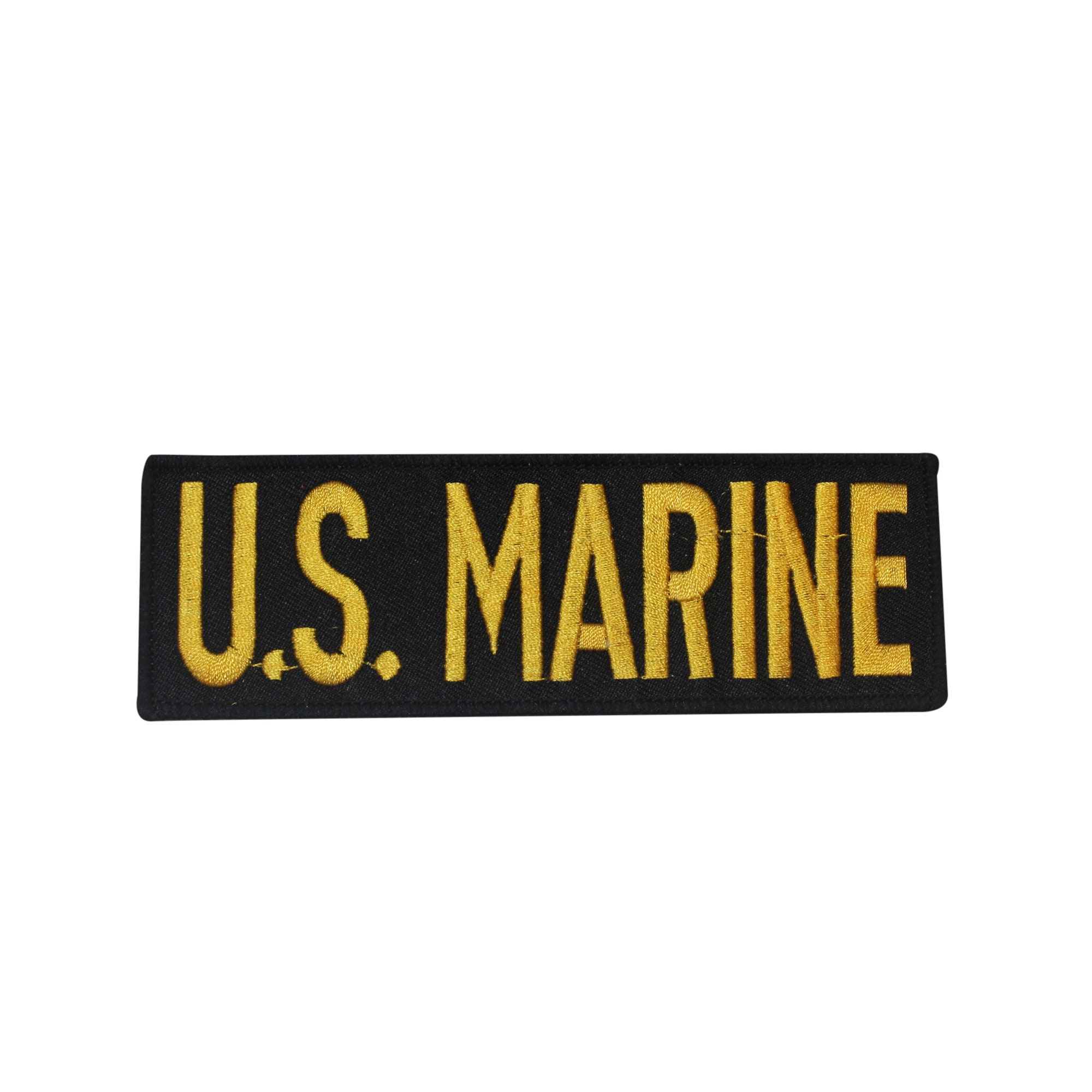 Clothing & Wearables US Marines Embroidered Name Tag Iron On Patch USMC ...