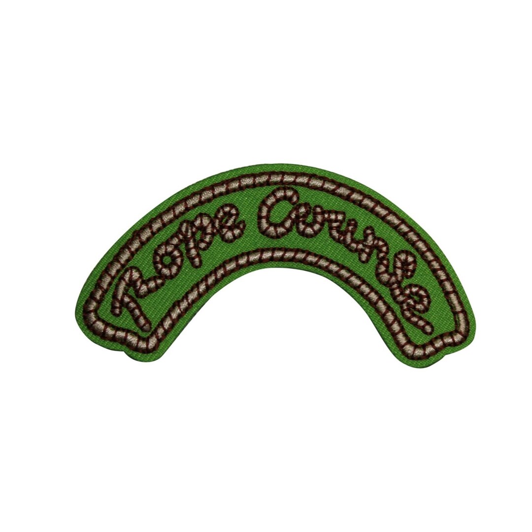 Rope Course Embroidered Iron on Patch Outdoor Activity Kids - Etsy