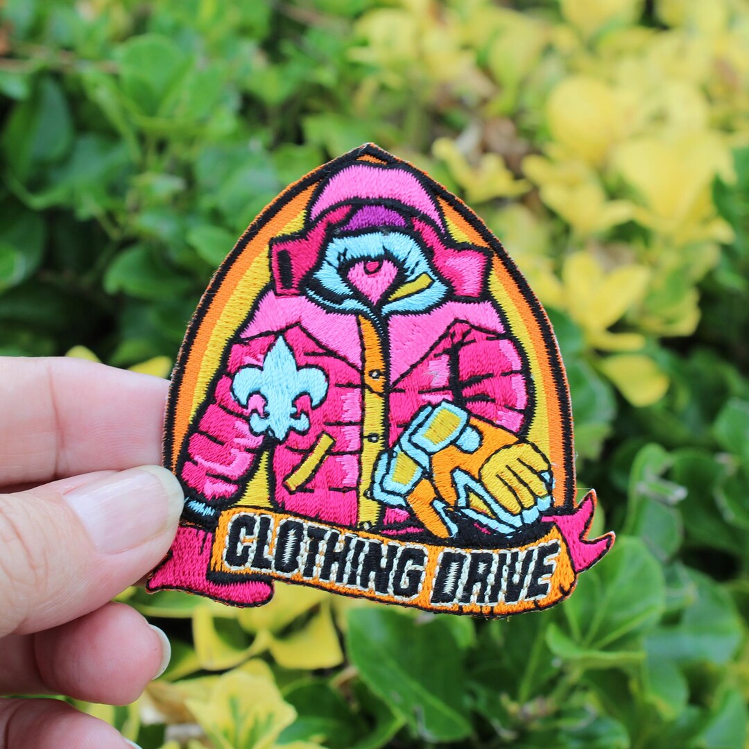 Clothing Drive Officially Licensed BSA Boy Scouts Embroidered Activity ...