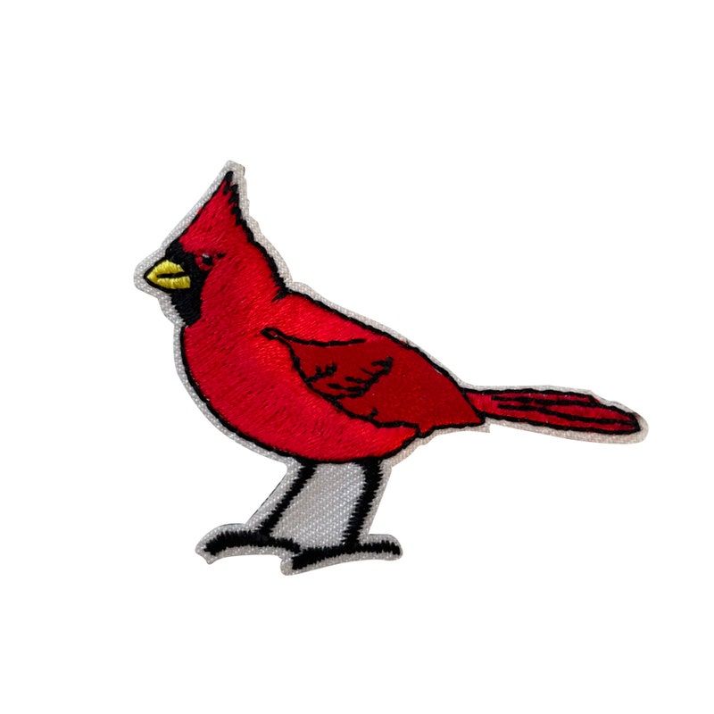Embroidered Cardinal - Etsy