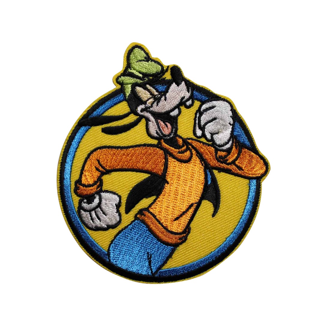 Disney Goofy Embroidered Iron on Patch Officially Licensed - Etsy