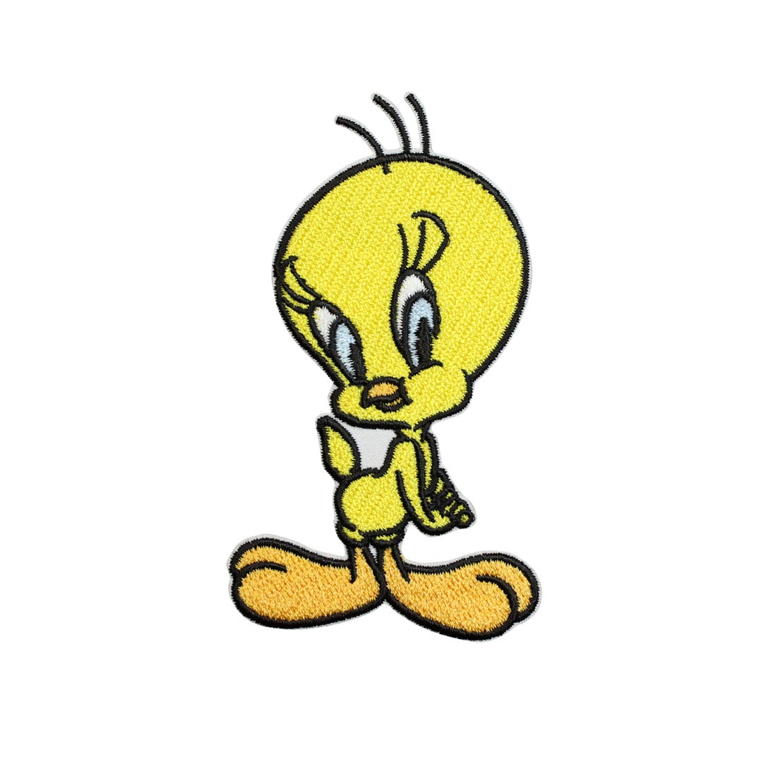 Tweety Bird Looney Tunes Embroidered Iron on Patch OFFICIAL - Etsy