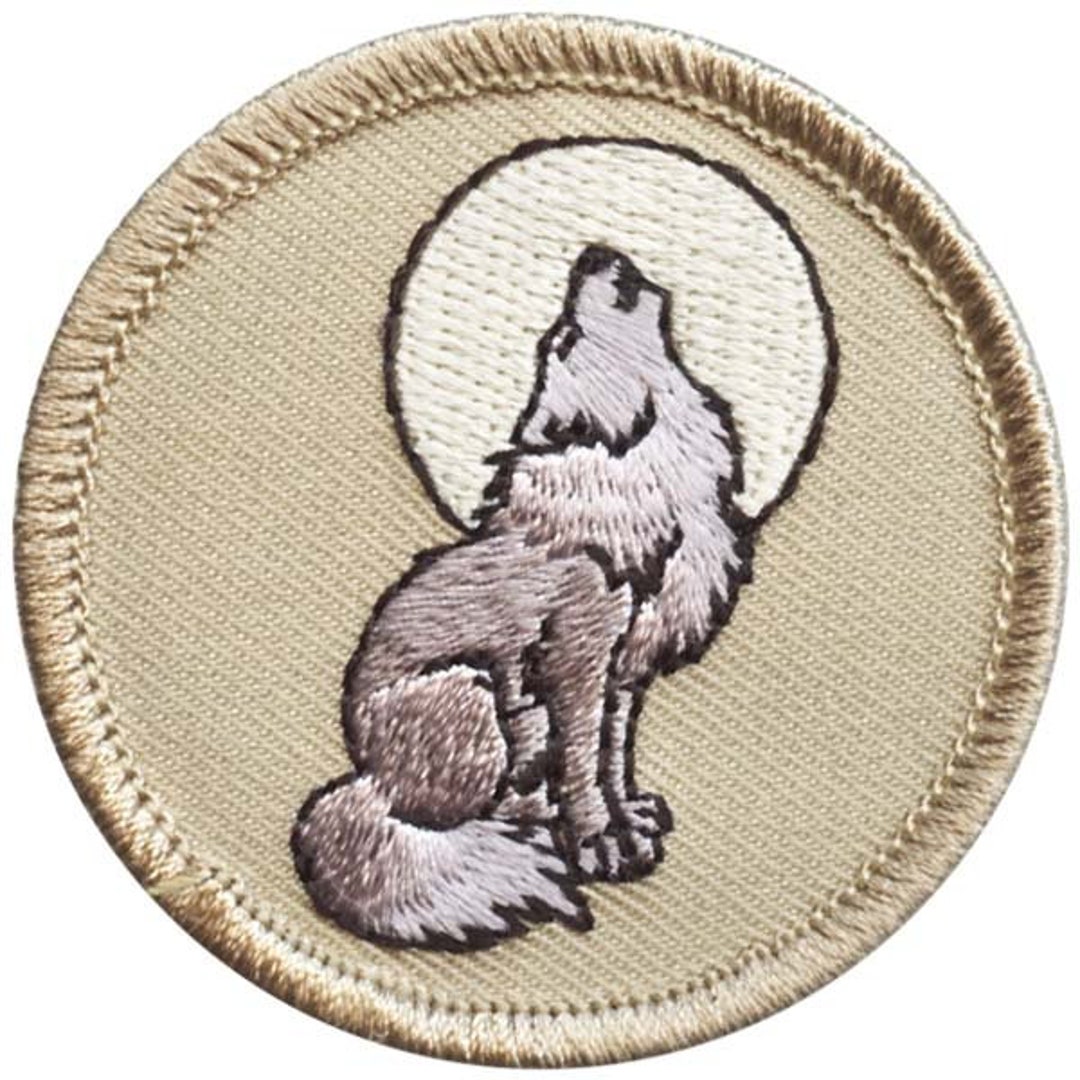 OFFICIAL Howling Wolf Patrol Embroidered Sew on Patch Boys Scouts of America BSA - Etsy