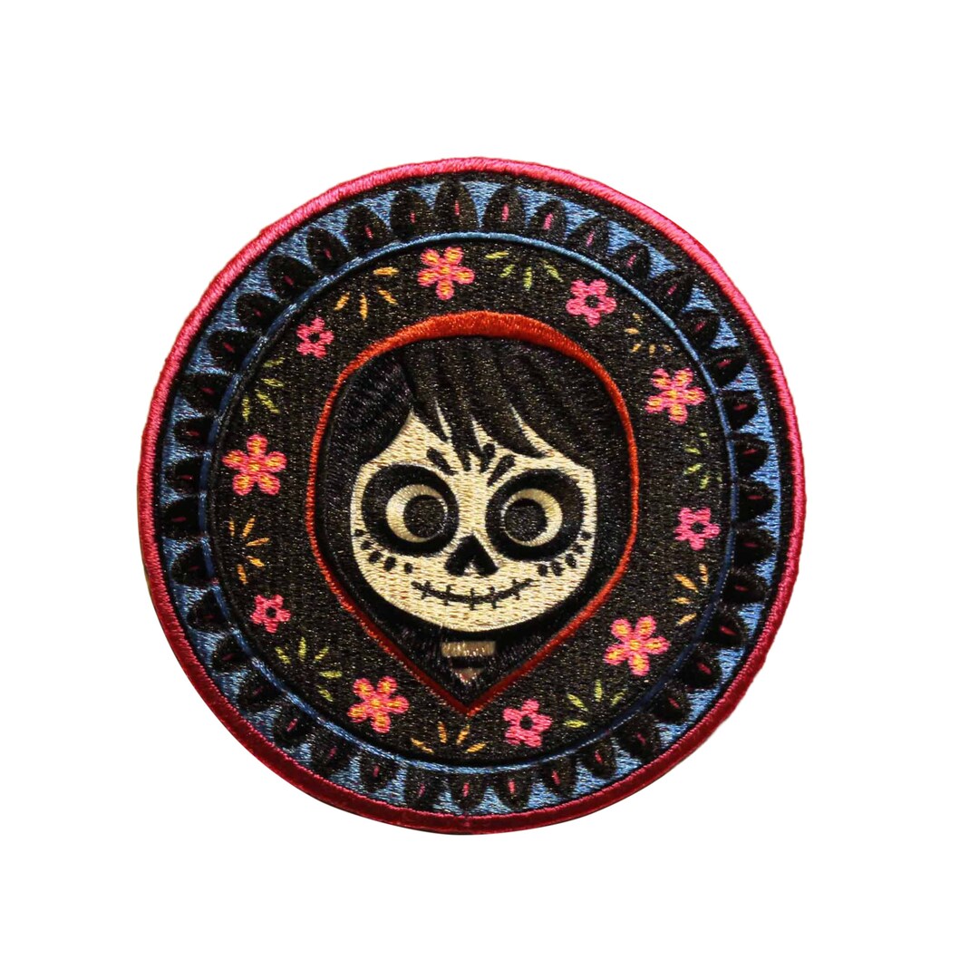 Disney Coco Miguel Day of Dead Skeleton Movie Embroidered Iron on Patch ...