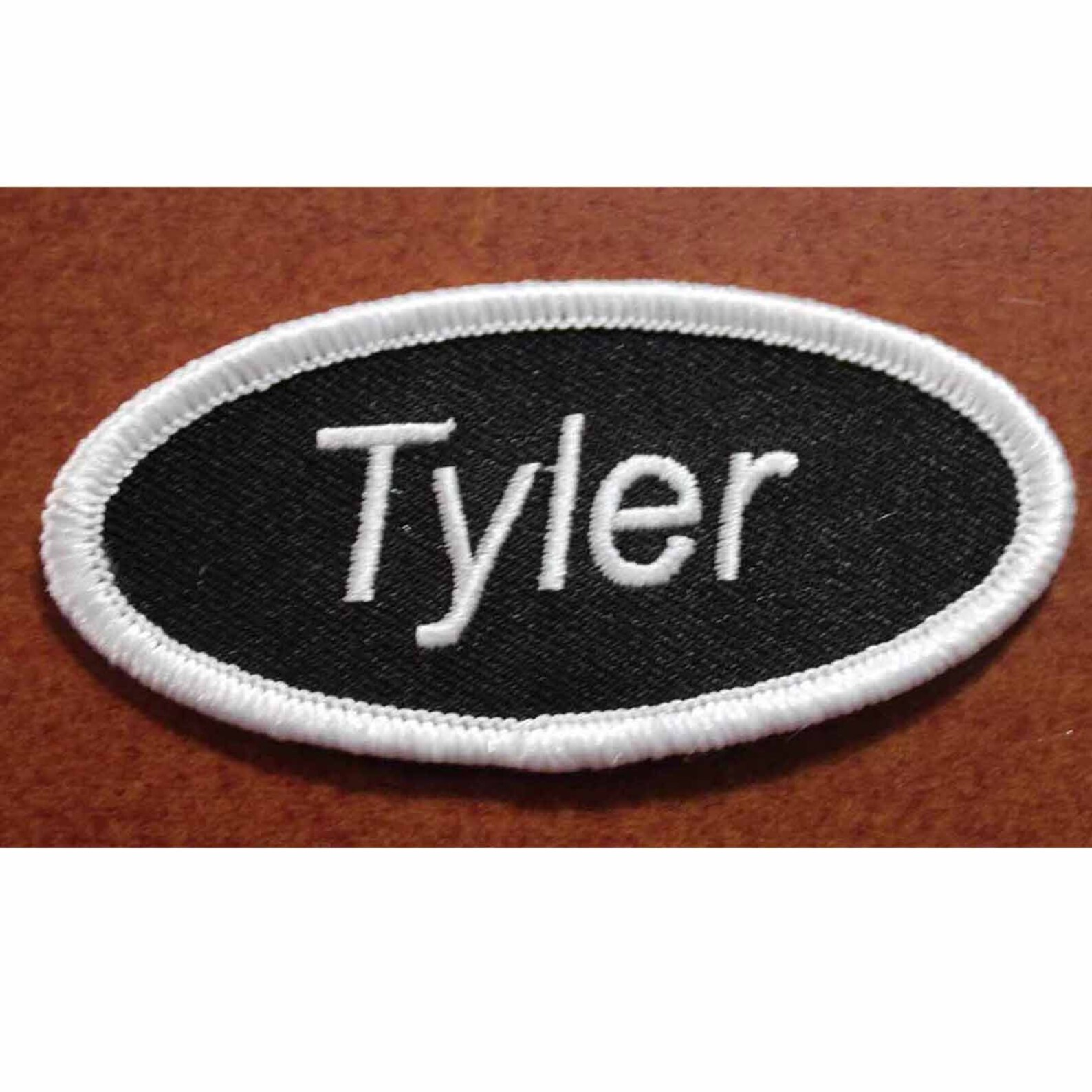 Tyler Name Tag Iron on Patch 3 INCH for Uniform Work Shirt | Etsy