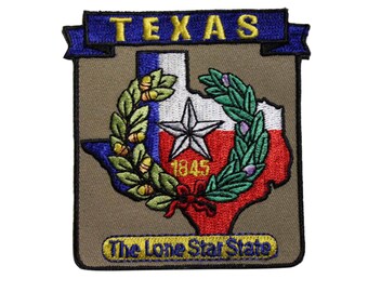 Texas State Patch Any Color Custom Made AP2 - Etsy