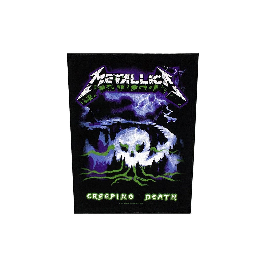 Large Metallica Creeping Death Sew on Battle Jacket Back Patch ...