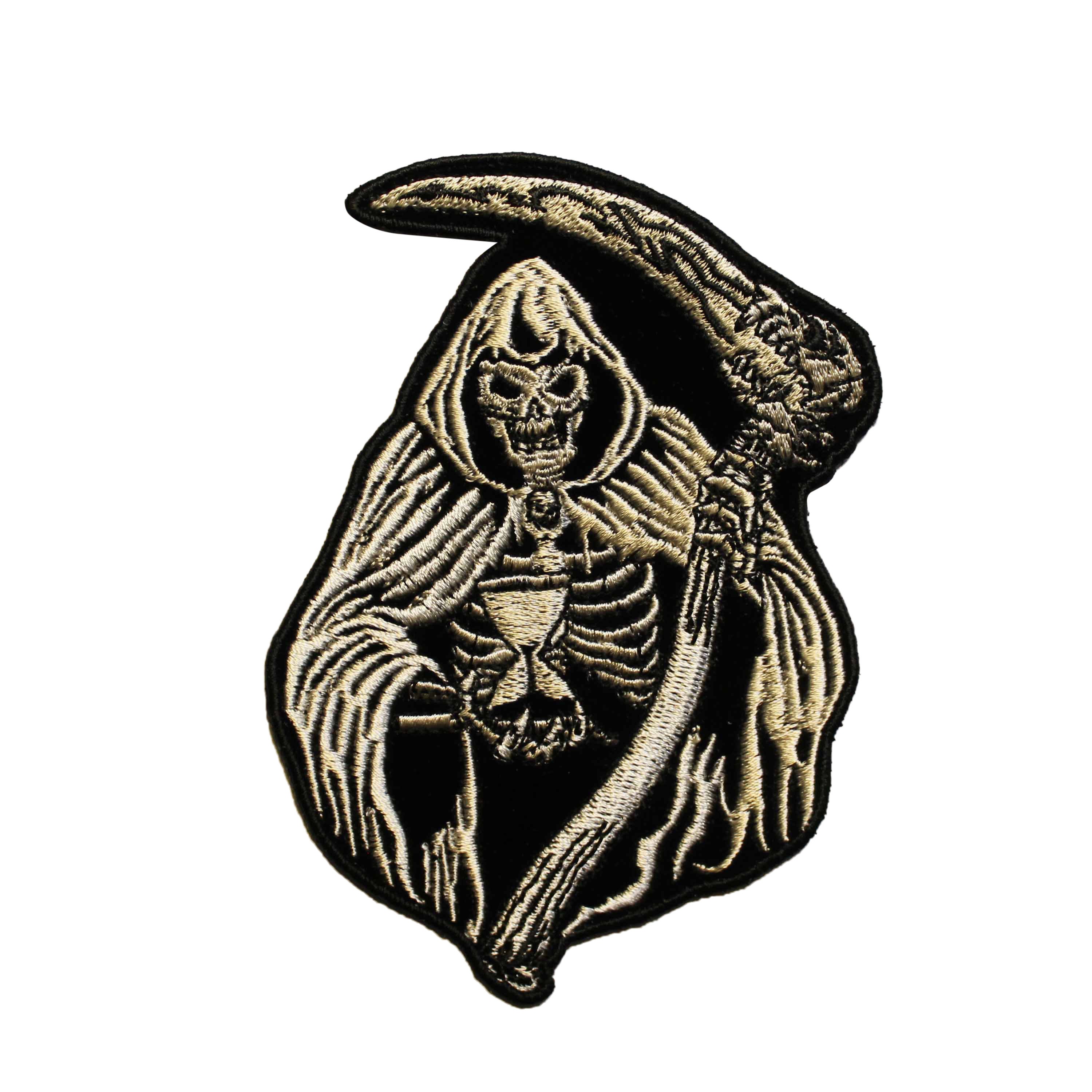Grim Reaper Embroidered Iron On Patch Officially Licensed | Etsy
